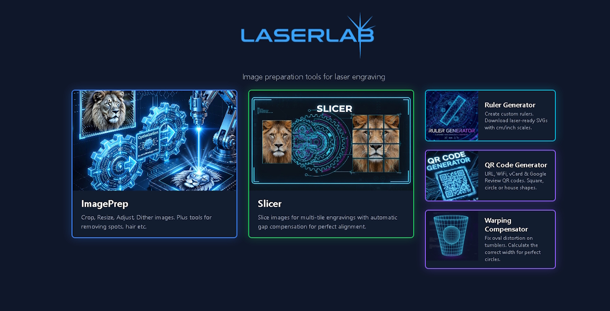 LaserLab - Professional Image Preparation for Laser Engraving